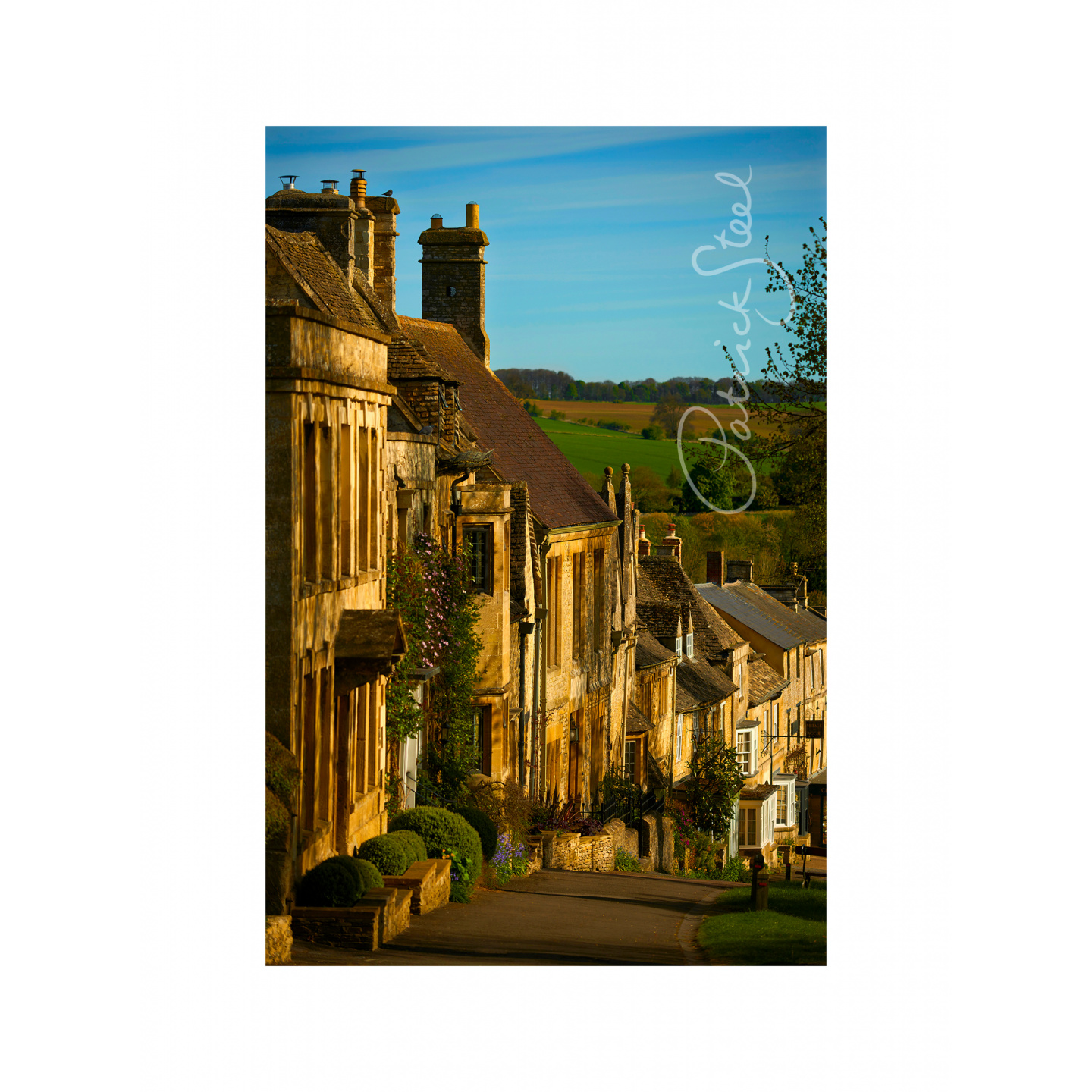 THE HILL - BURFORD, THE COTSWOLDS | EXCLUSIVE LIMITED EDITION PRINT OF ...