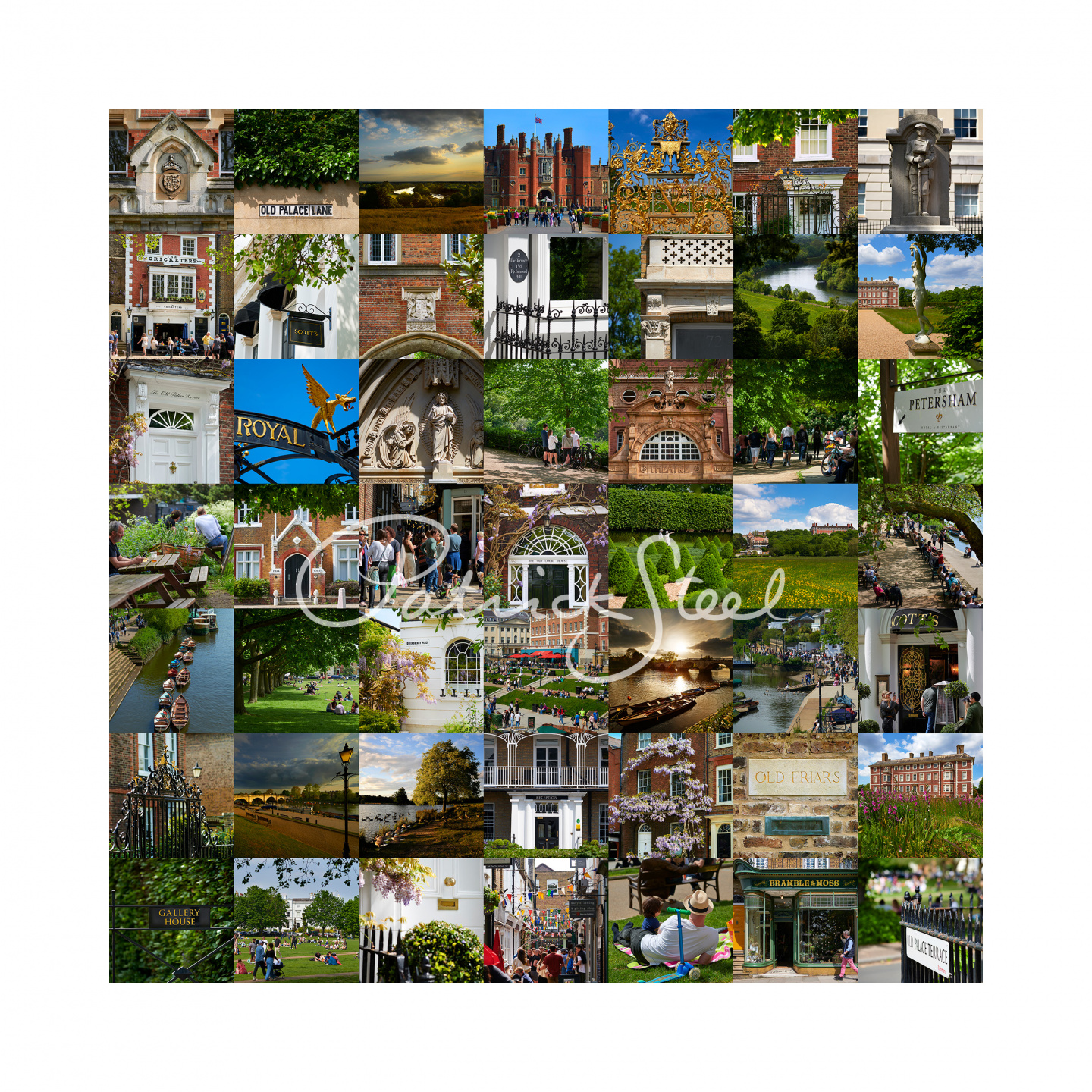 RICHMOND UPON THAMES | SQUARE FORMAT MONTAGE | EXCLUSIVE LIMITED ...