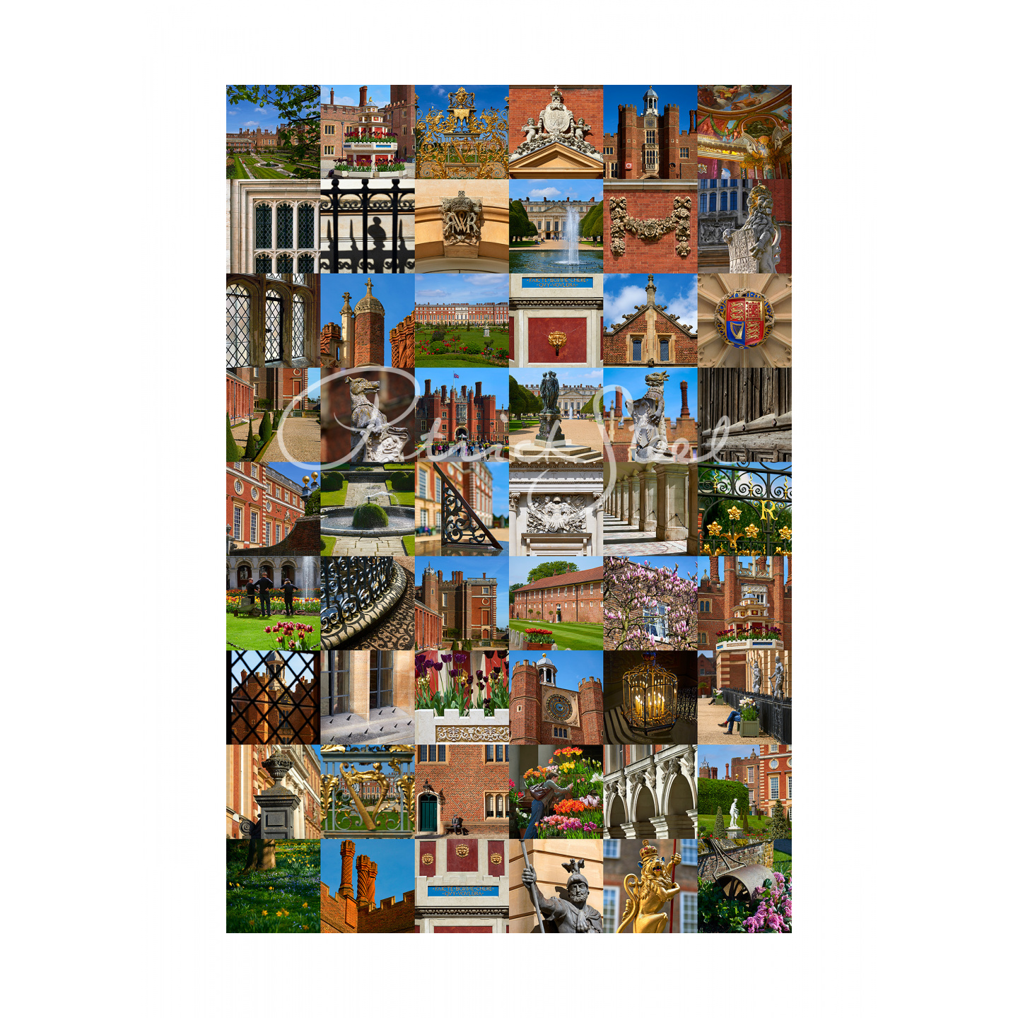 HAMPTON COURT PALACE | VERTICAL FORMAT MONTAGE | EXCLUSIVE LIMITED ...