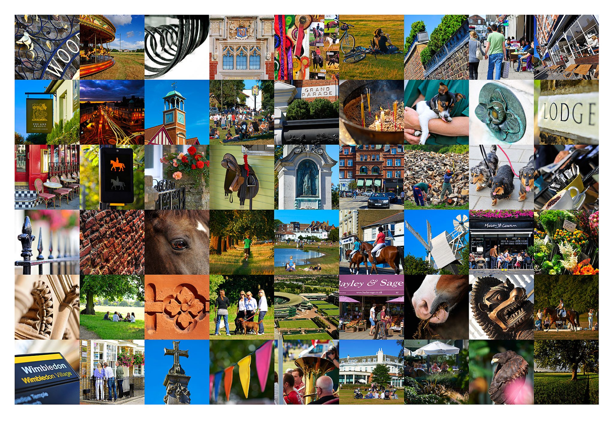 WIMBLEDON VILLAGE | LANDSCAPES BY PATRICK STEEL